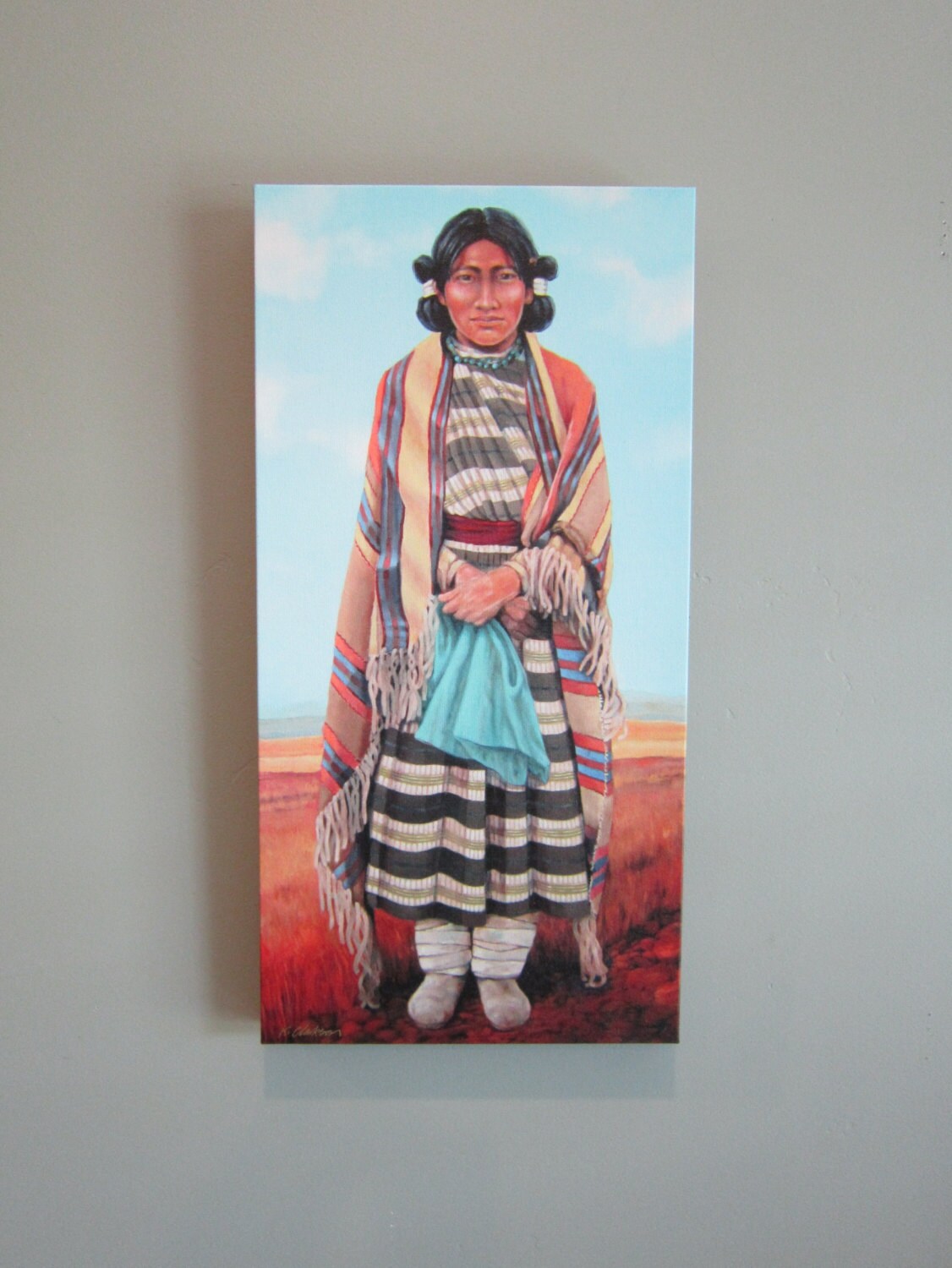 DAUGHTER of CACIQUE - Native American Pueblo Woman - Etsy