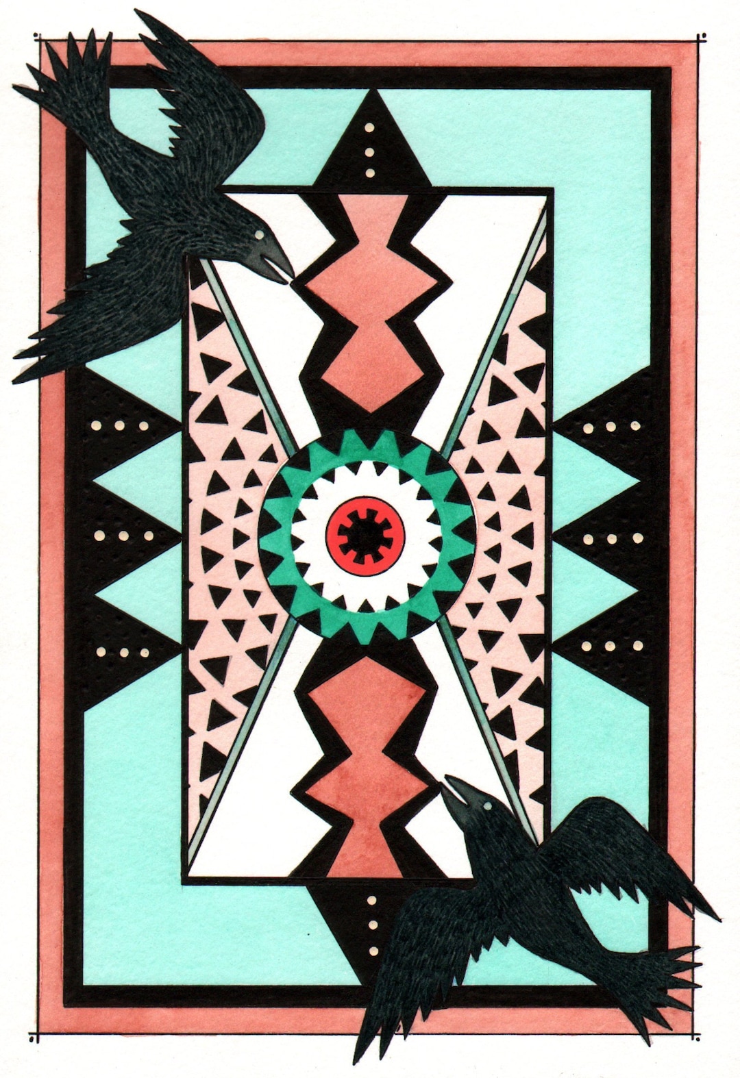 CHOCTAW ART Final Journey Choctaw Legend Native American - Etsy