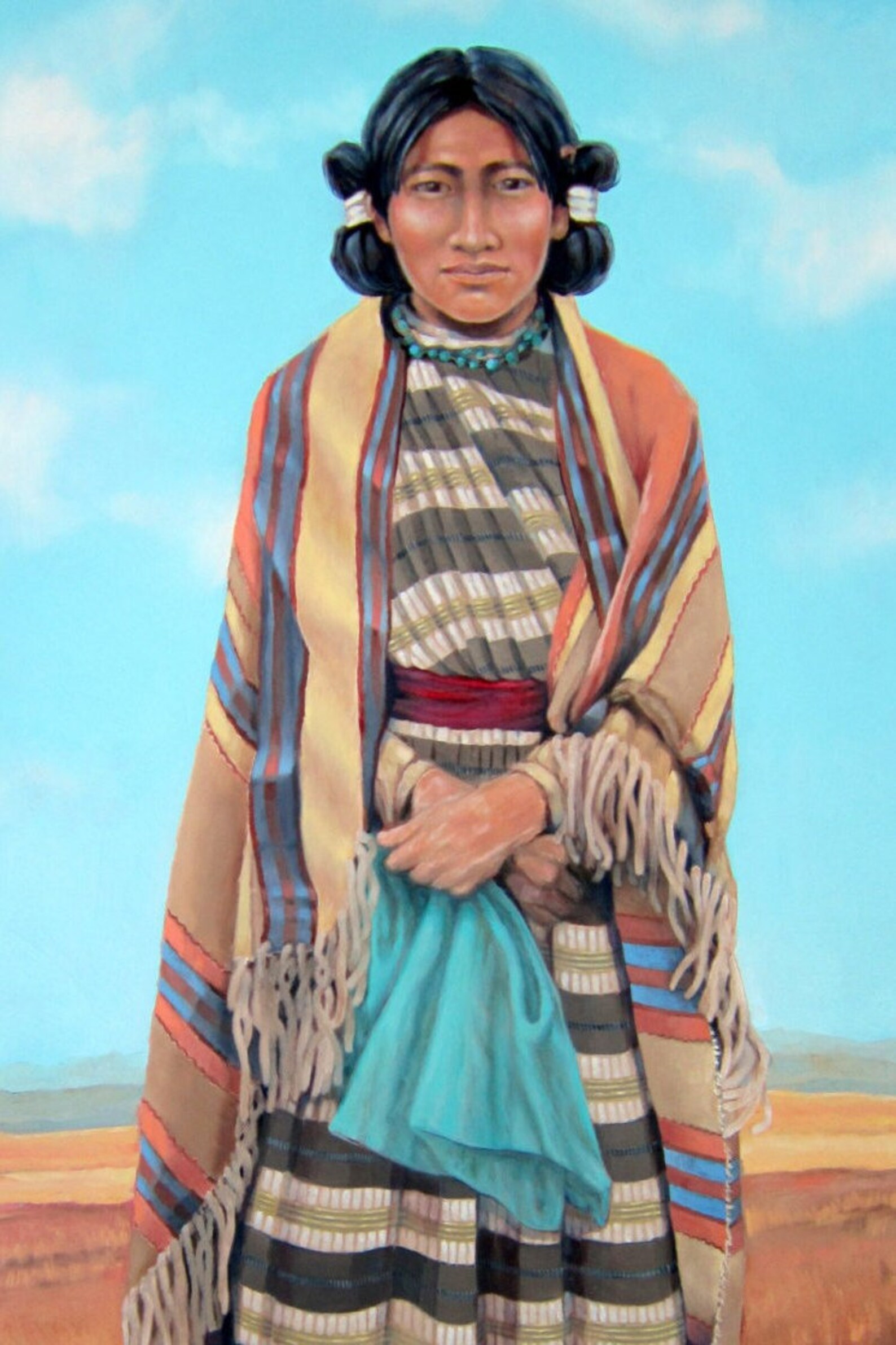 DAUGHTER of CACIQUE - Native American Pueblo Woman - Etsy
