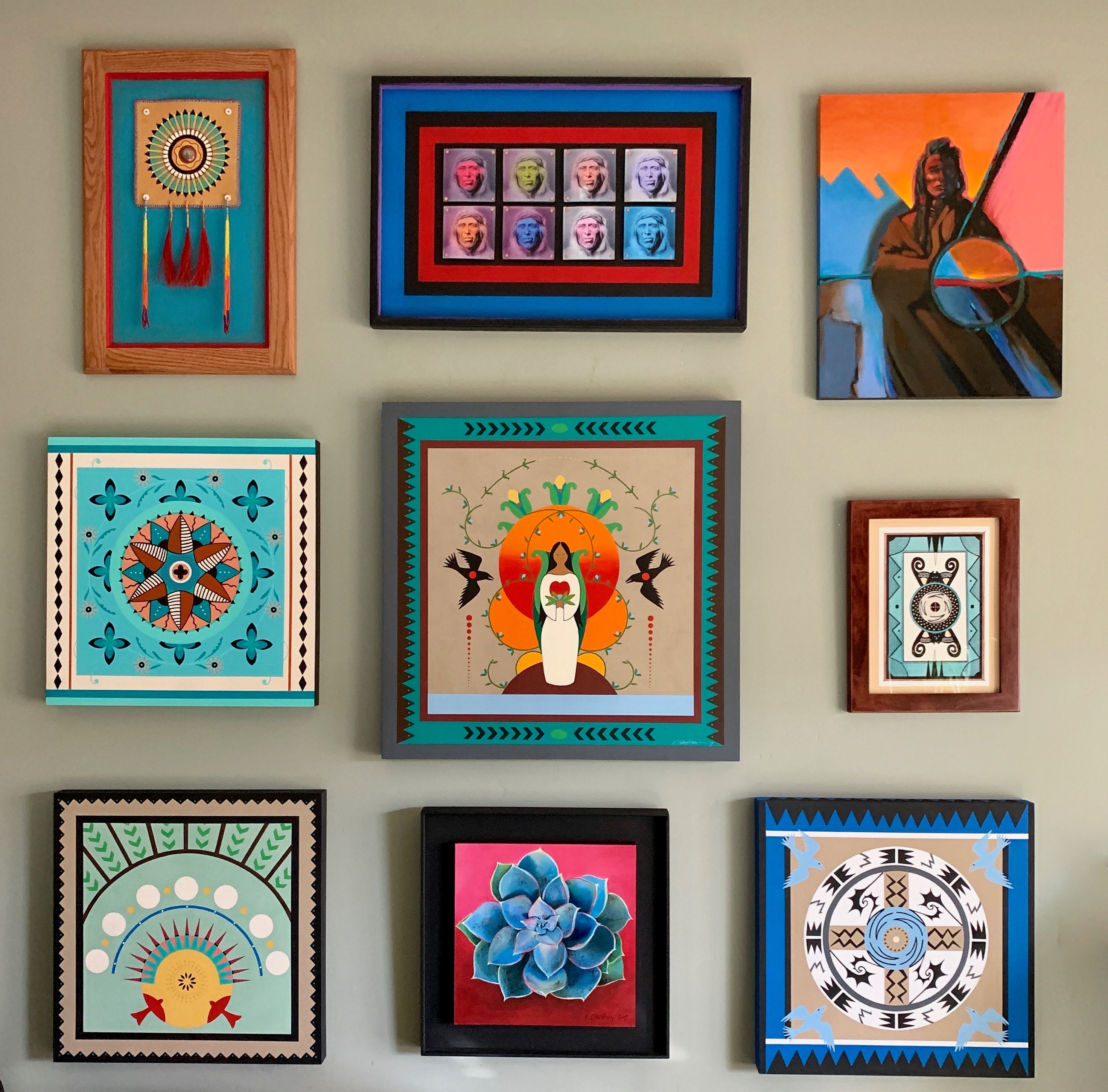 CHOCTAW ART Milky Way Choctaw Legend Native American - Etsy