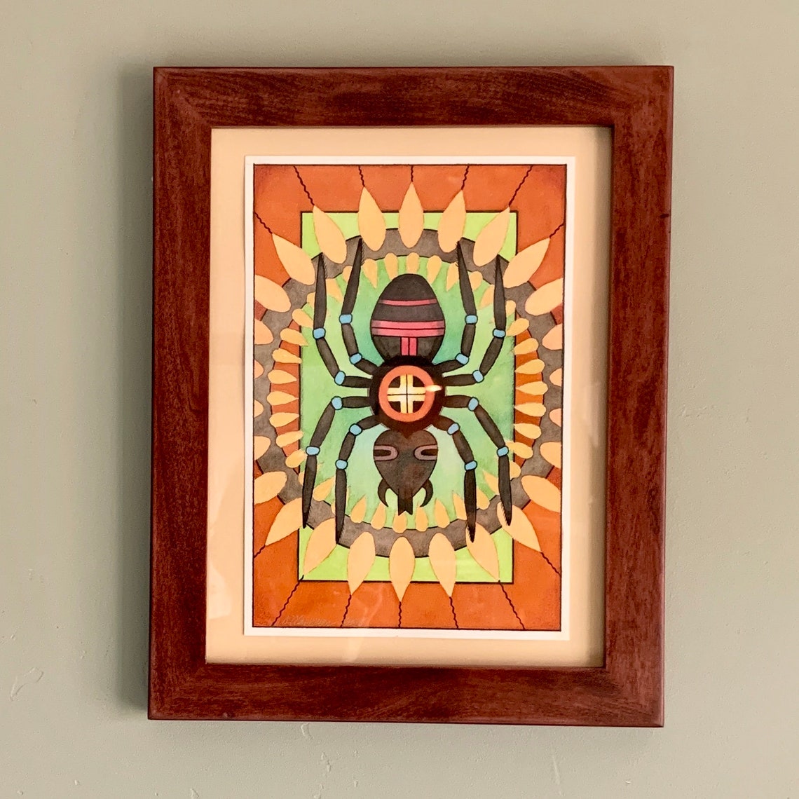CHOCTAW Art Spider God Choctaw Legend Native American - Etsy
