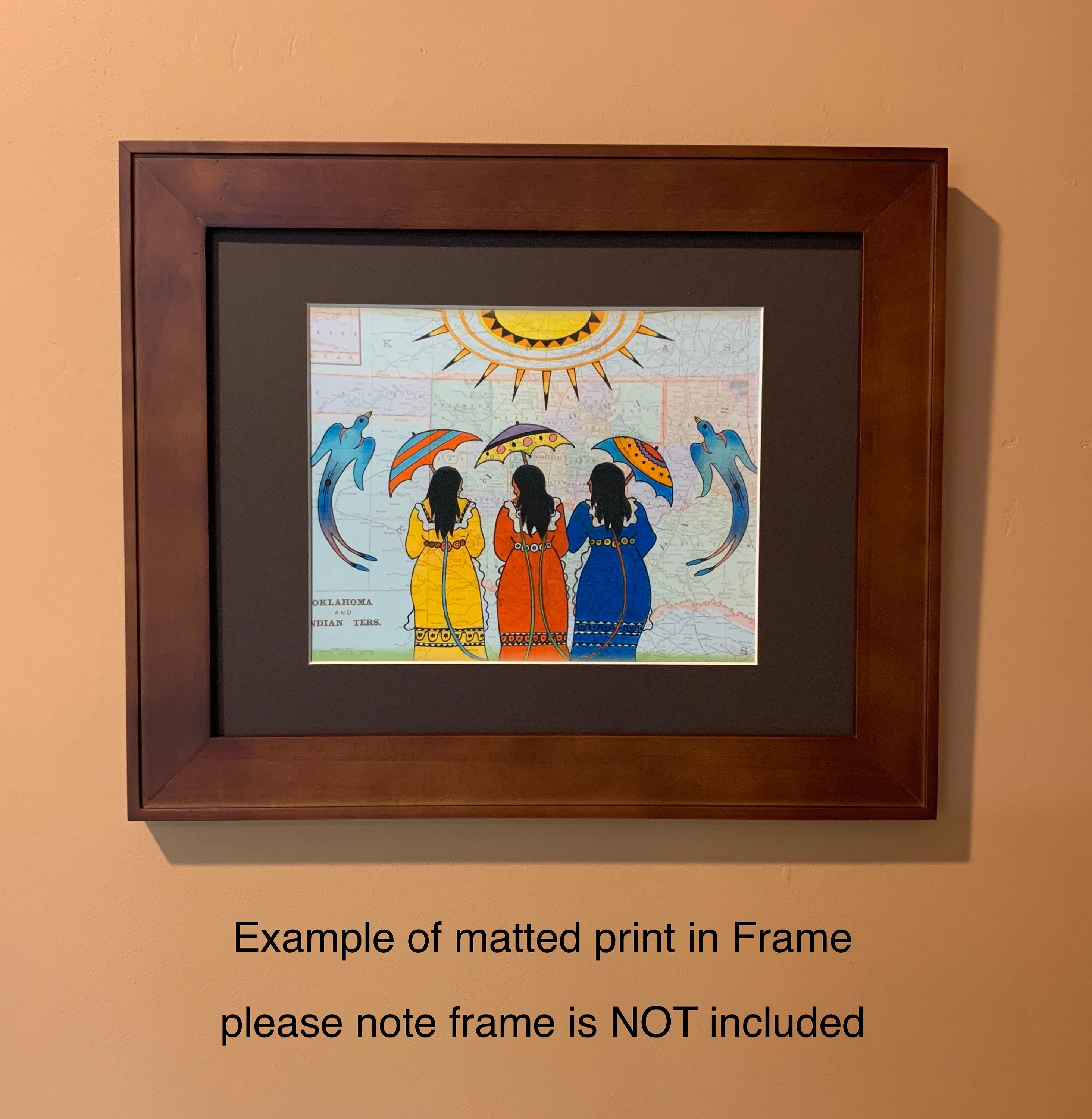 CHOCTAW ART NATION Ledger Art Native American - Etsy