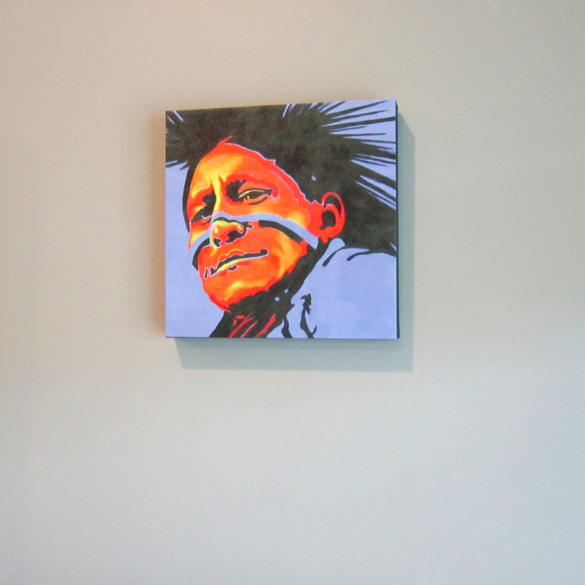RAINMAKER Native American Portrait on Canvas - Etsy