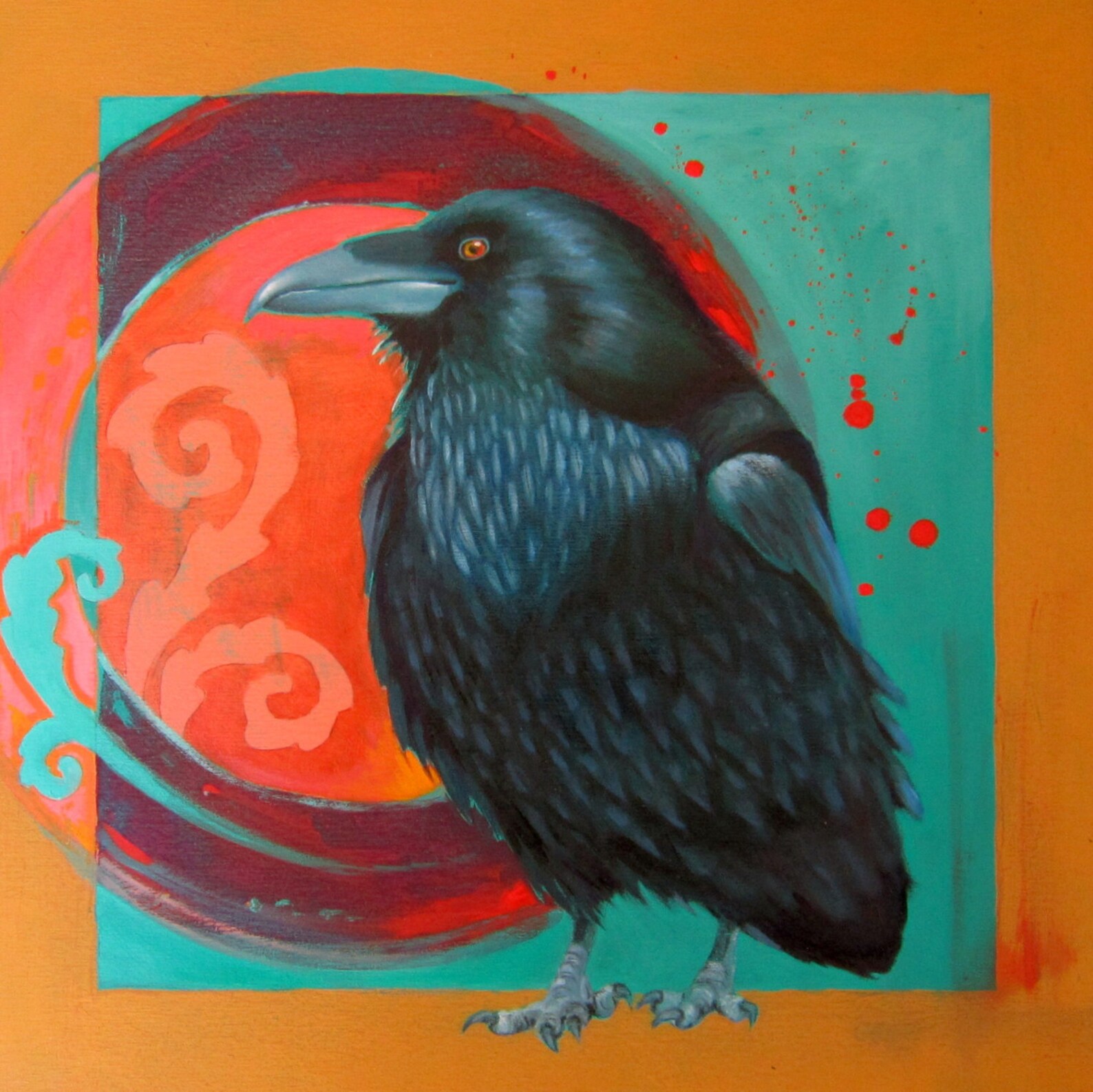 RAVENESQUE - Raven, Crow, Native American, Indian, Corvid, Love - Etsy