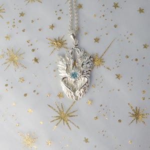 Biblically Inspired Seraphim Pendant - Handmade Sterling Silver Jewelry ...