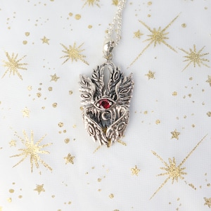 Biblically Inspired Seraphim Pendant - Handmade Sterling Silver Jewelry ...