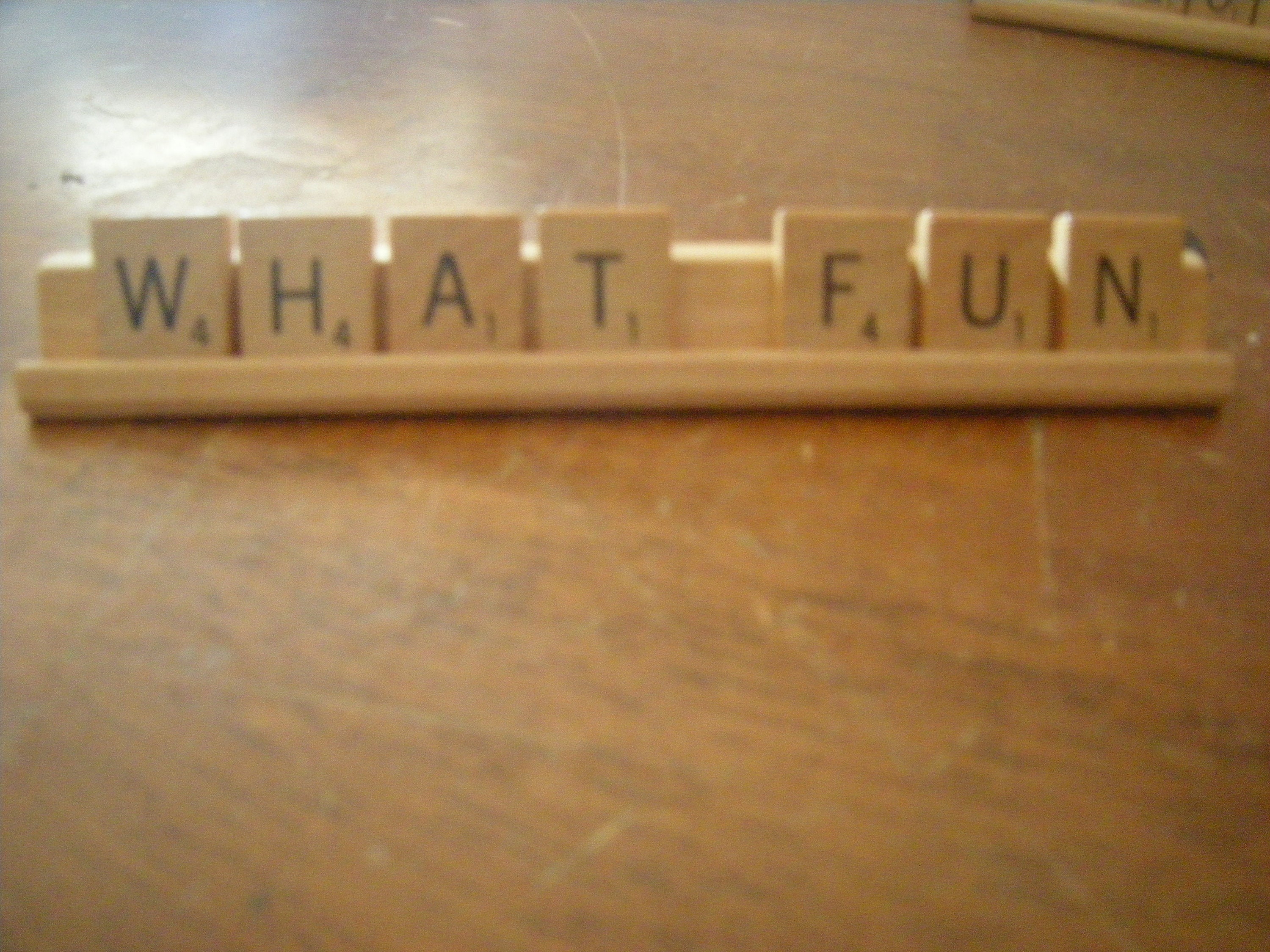 Scrabble Tiles Signsfun Display-desk-office - Etsy