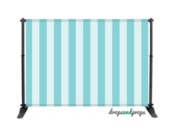 Blue stripe backdrop | Etsy