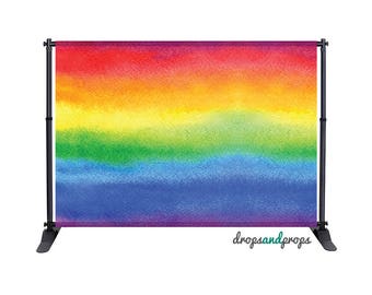 Rainbow backdrop | Etsy