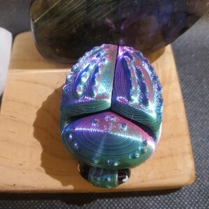 Beetle Gift Box, Scarab Beetle, 3D Printed, Christmas Beetle Keepsake ...