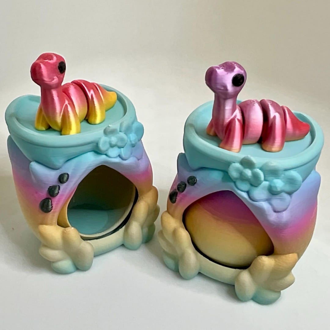 Dinosaur in a Cave, Brontosaurus Dino, Kawaii Dinosaur Play House - Etsy