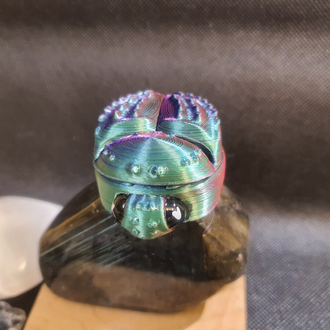 Beetle Gift Box, Scarab Beetle, 3D Printed, Christmas Beetle Keepsake ...
