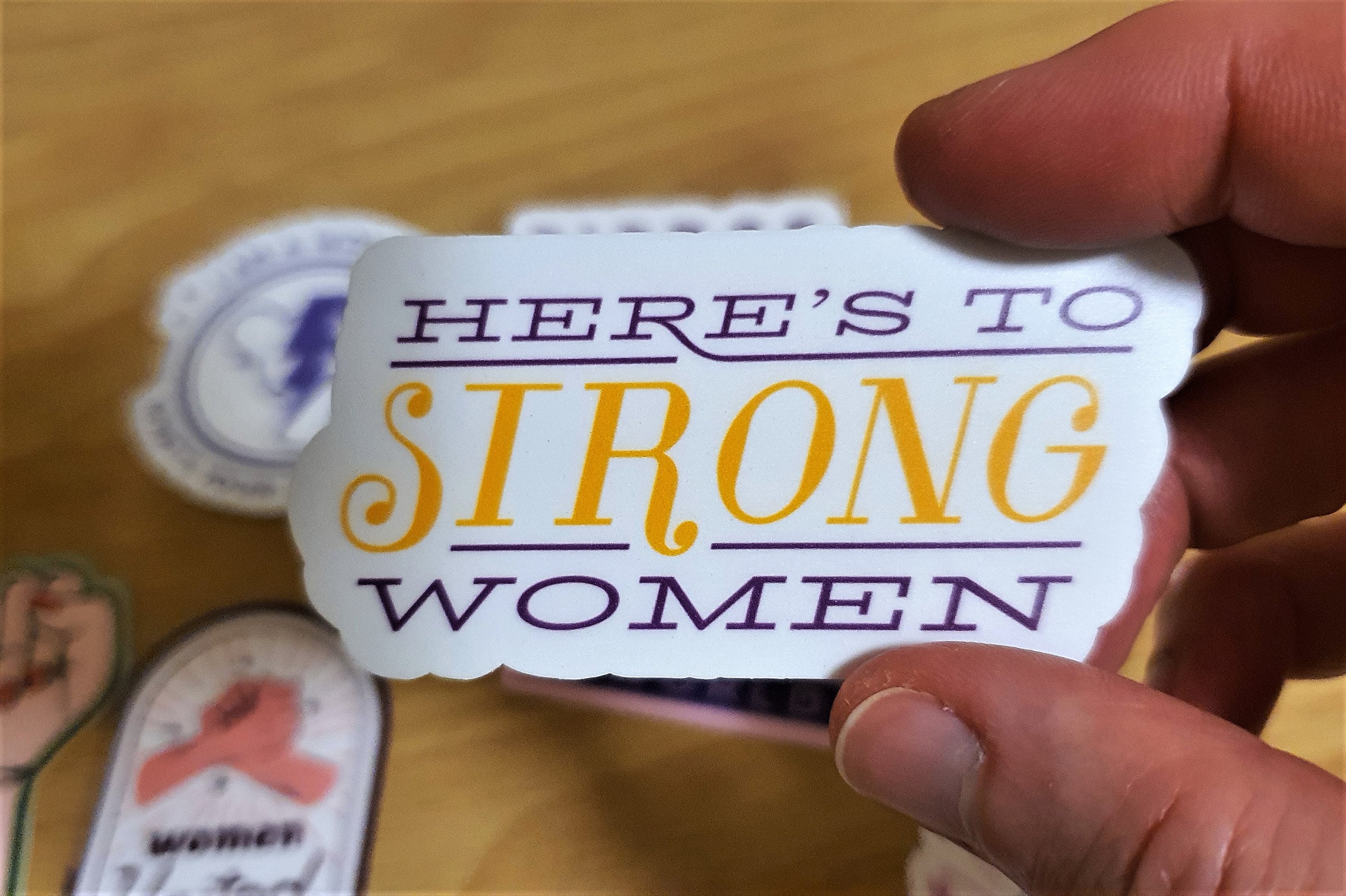 Strong Women Stickers 10 Stickers to Stick on Laptops - Etsy Ireland