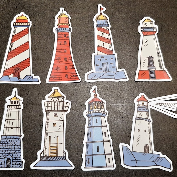 Lighthouse Decal - Etsy