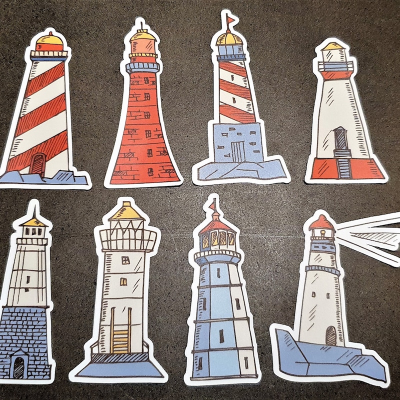Lighthouse Decal - Etsy
