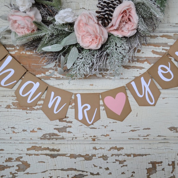 Thank You Banner - Etsy