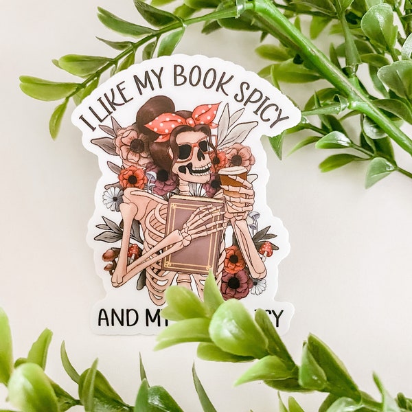 Spicy Book Stickers - Etsy