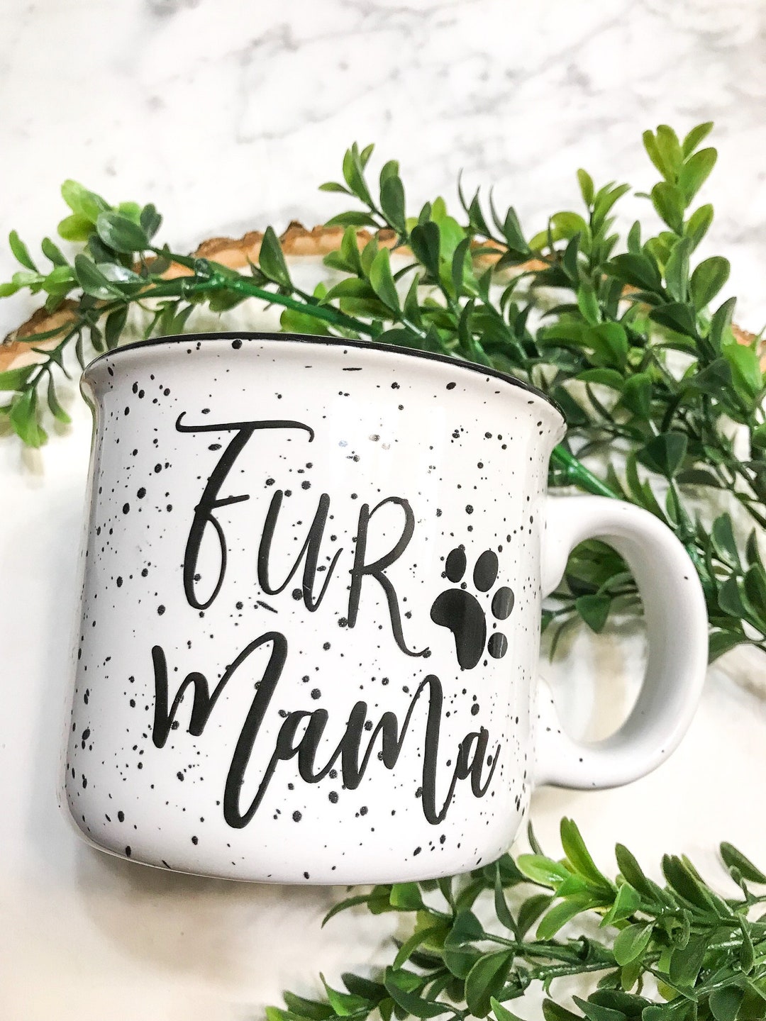 Fur Mama Mug Mom Gift Cat Mom Dog Mom Mug Campfire Mug Coffee Mug Cute ...