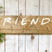 Friends Picture Frame Friends Sign Photo Hanger Friends - Etsy
