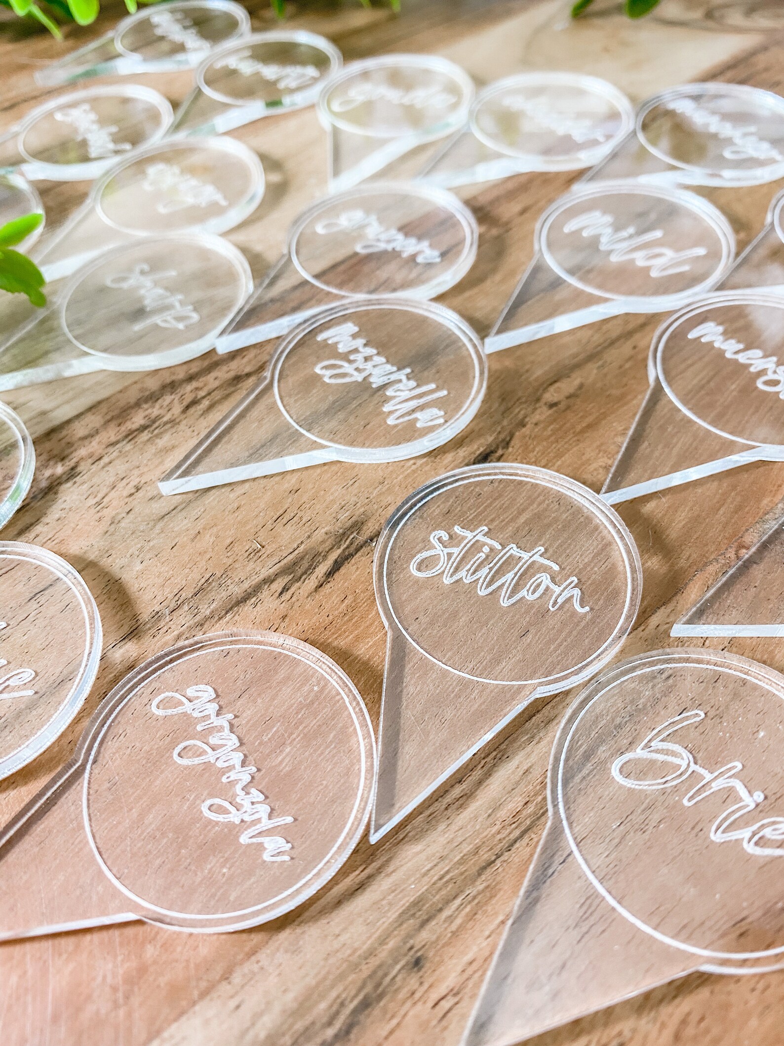 Charcuterie Cheese Tags Cheese Labels Cheese Marker Set Cheese | Etsy