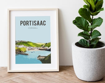 Port Isaac Poster - Etsy