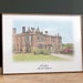Arley Hall Wedding Venue Portrait - Fine Art Giclée Print, Custom ...
