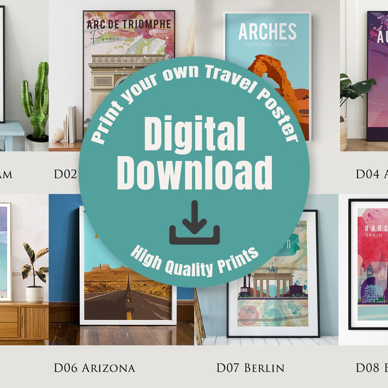 Digital Download Wall Art - Etsy