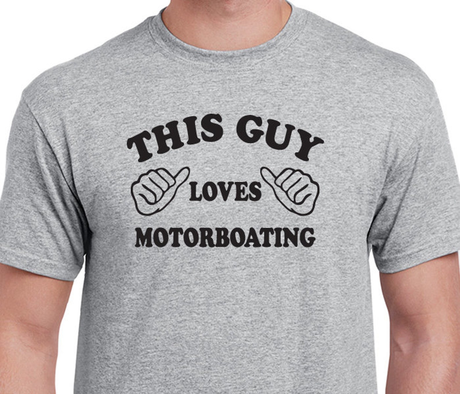 This Guy Loves Motorboating Tee. Funny Suggestive Boating / - Etsy