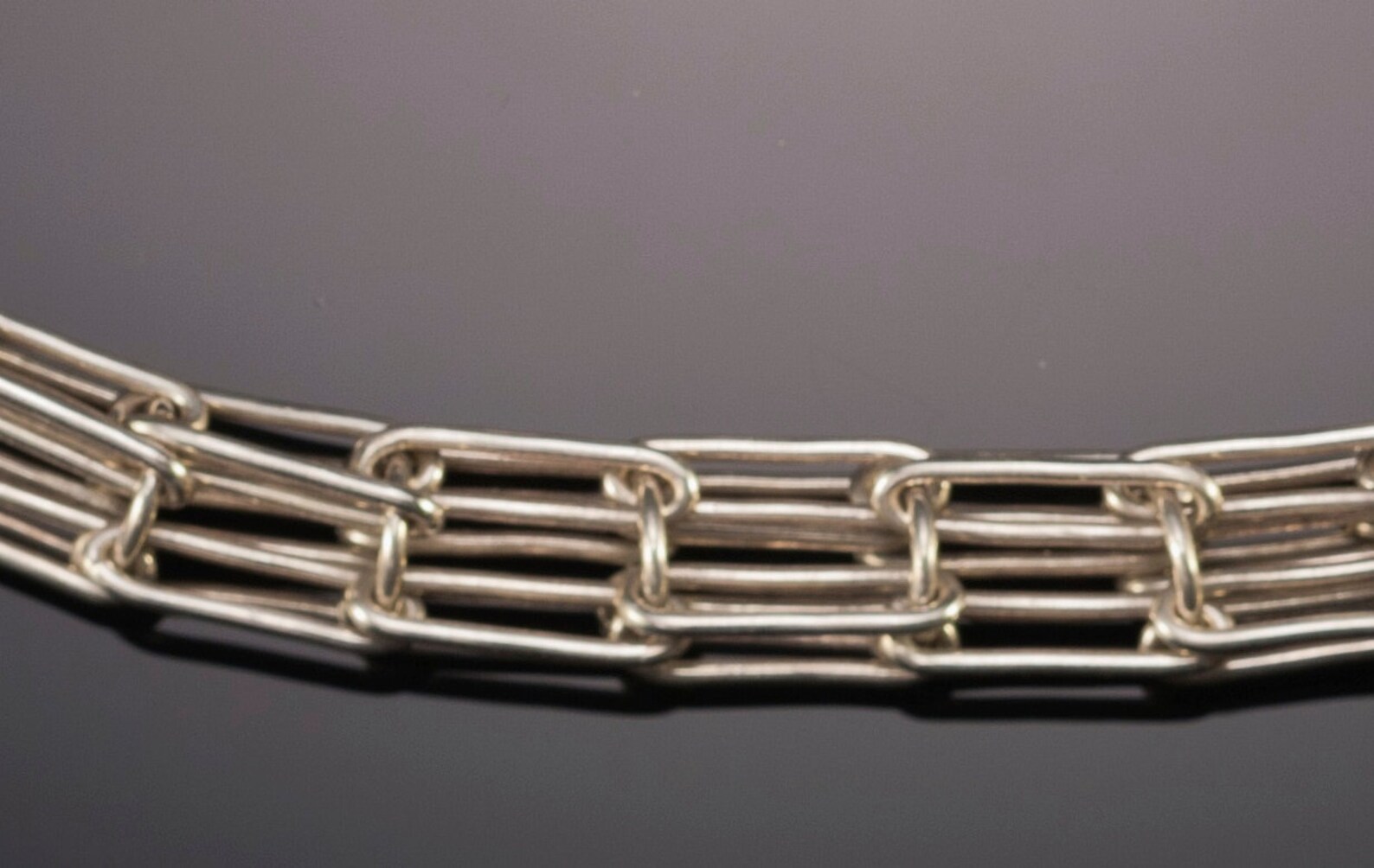 Silver Cage Chain - Etsy