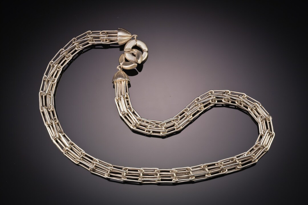 Silver Cage Chain - Etsy