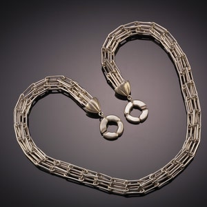 Silver Cage Chain - Etsy