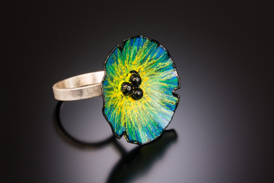 Poppy Ring - Etsy