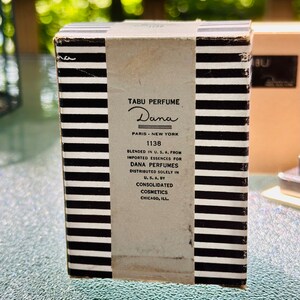 1940s RARE Tabu Perfume Bottle in Original Presentation Package - Etsy