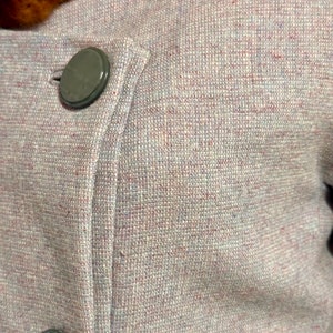 MCM Luxury Fine Wool Suit With Mink Collar - Etsy