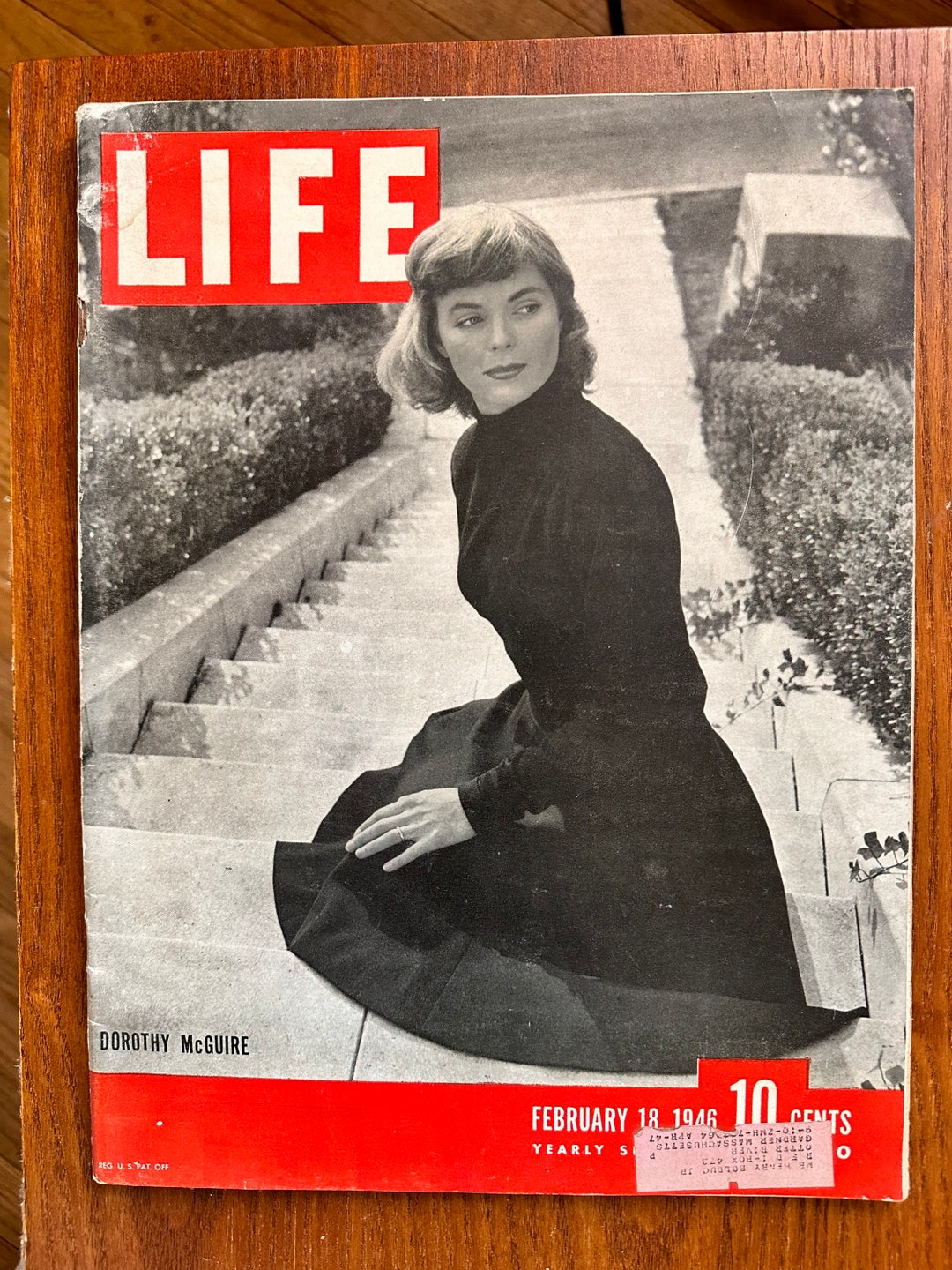 1946 Life Magazine Dorothy Mcguire Cover - Etsy
