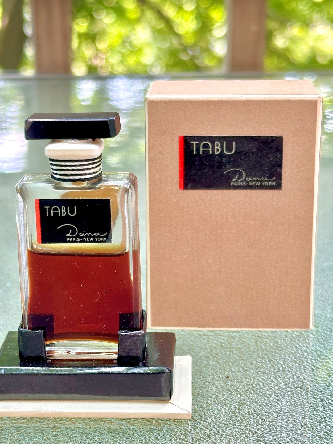 1940s RARE Tabu Perfume Bottle in Original Presentation Package - Etsy