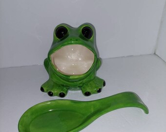Frog Spoon Rest - Etsy