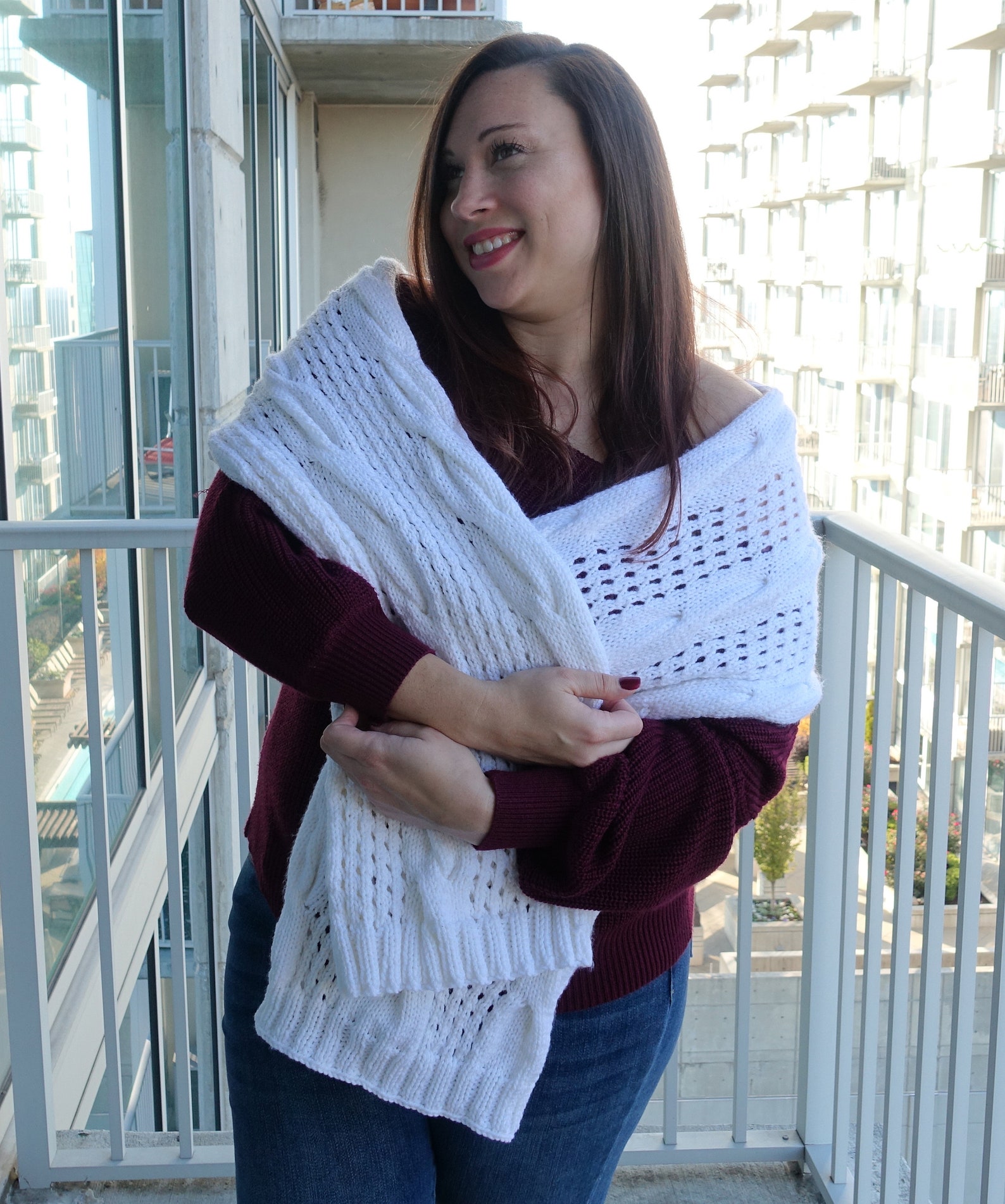 Cozy Cable Wrap Pattern - Etsy