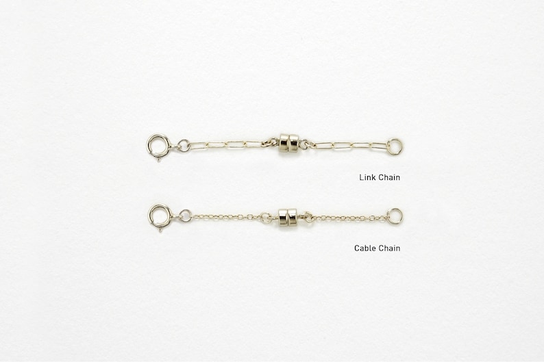 Magnetic & Spring Ring Clasp Necklace Extender – Gold-filled or ...