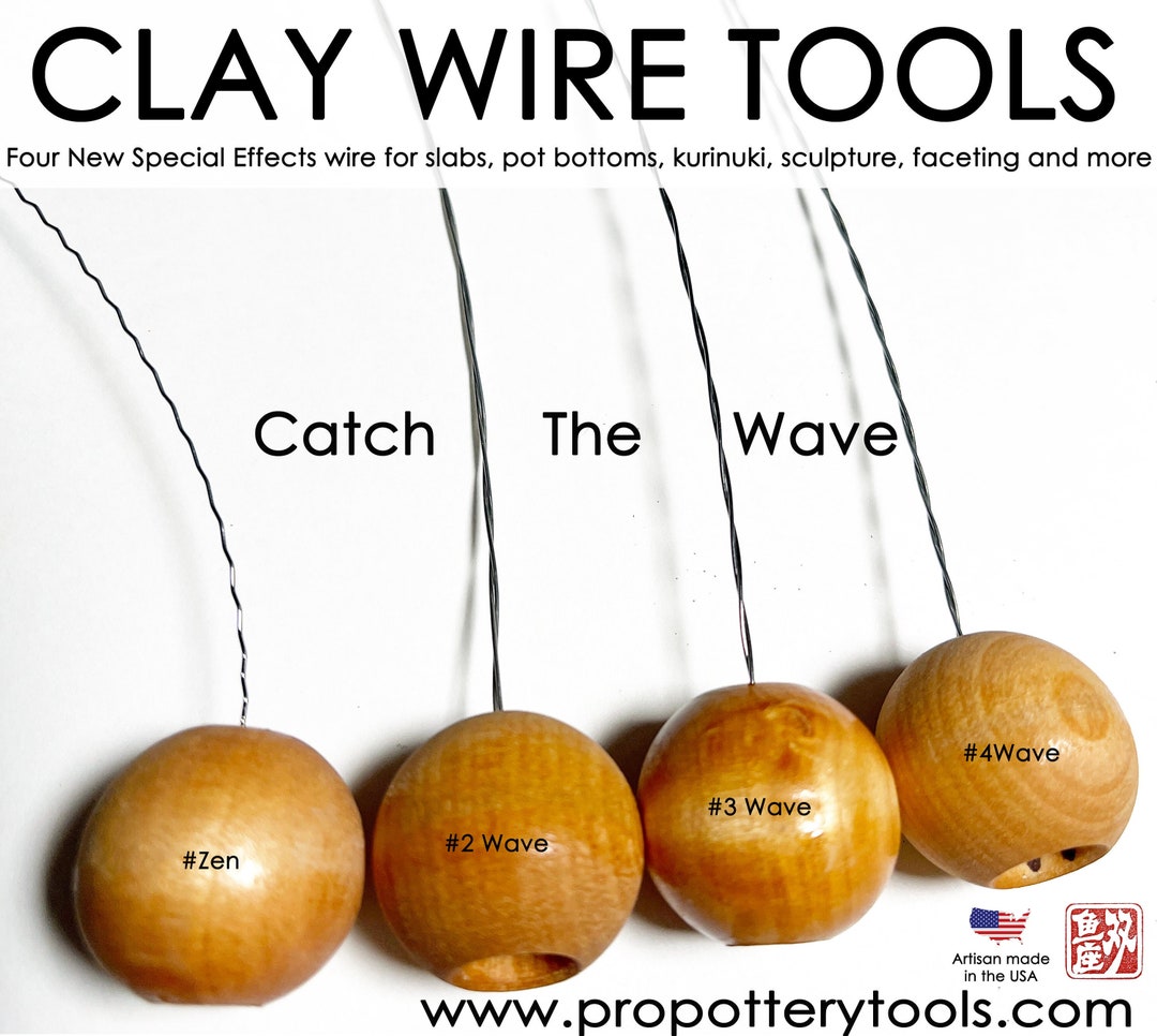 Pottery or Sculpture Wave Wire Texture Tool - Etsy