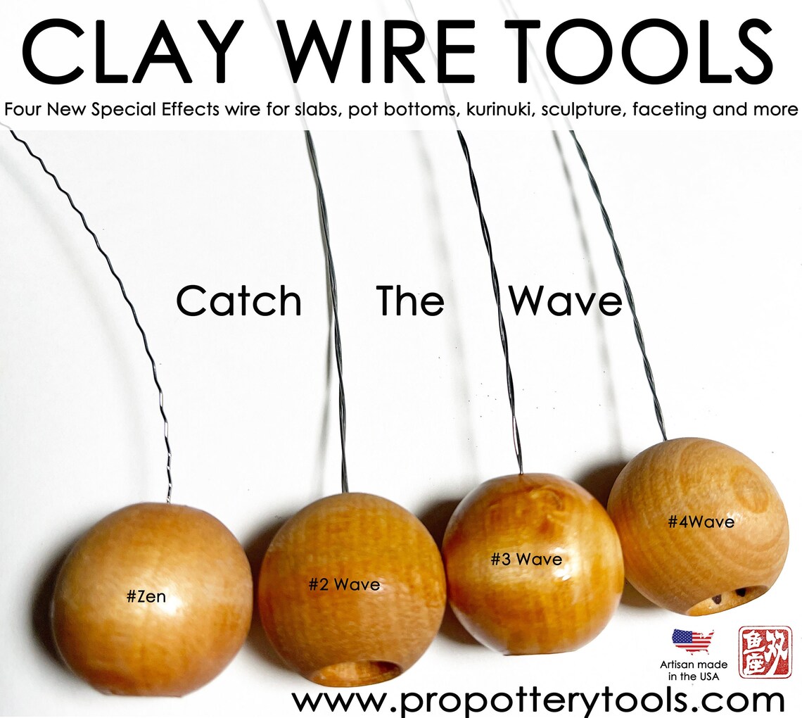 Pottery or Sculpture Wave Wire Texture Tool - Etsy