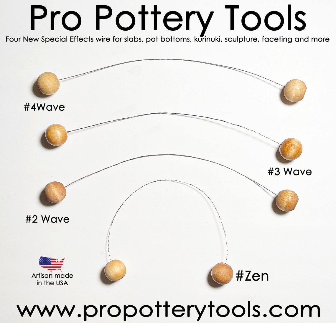 Pottery or Sculpture Wave Wire Texture Tool - Etsy