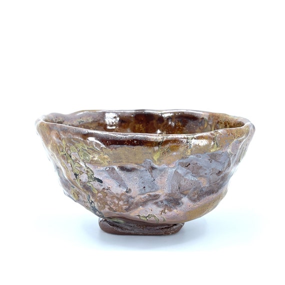 Kurinuki Shino Ash Cone 10 Stoneware Chawan - Etsy