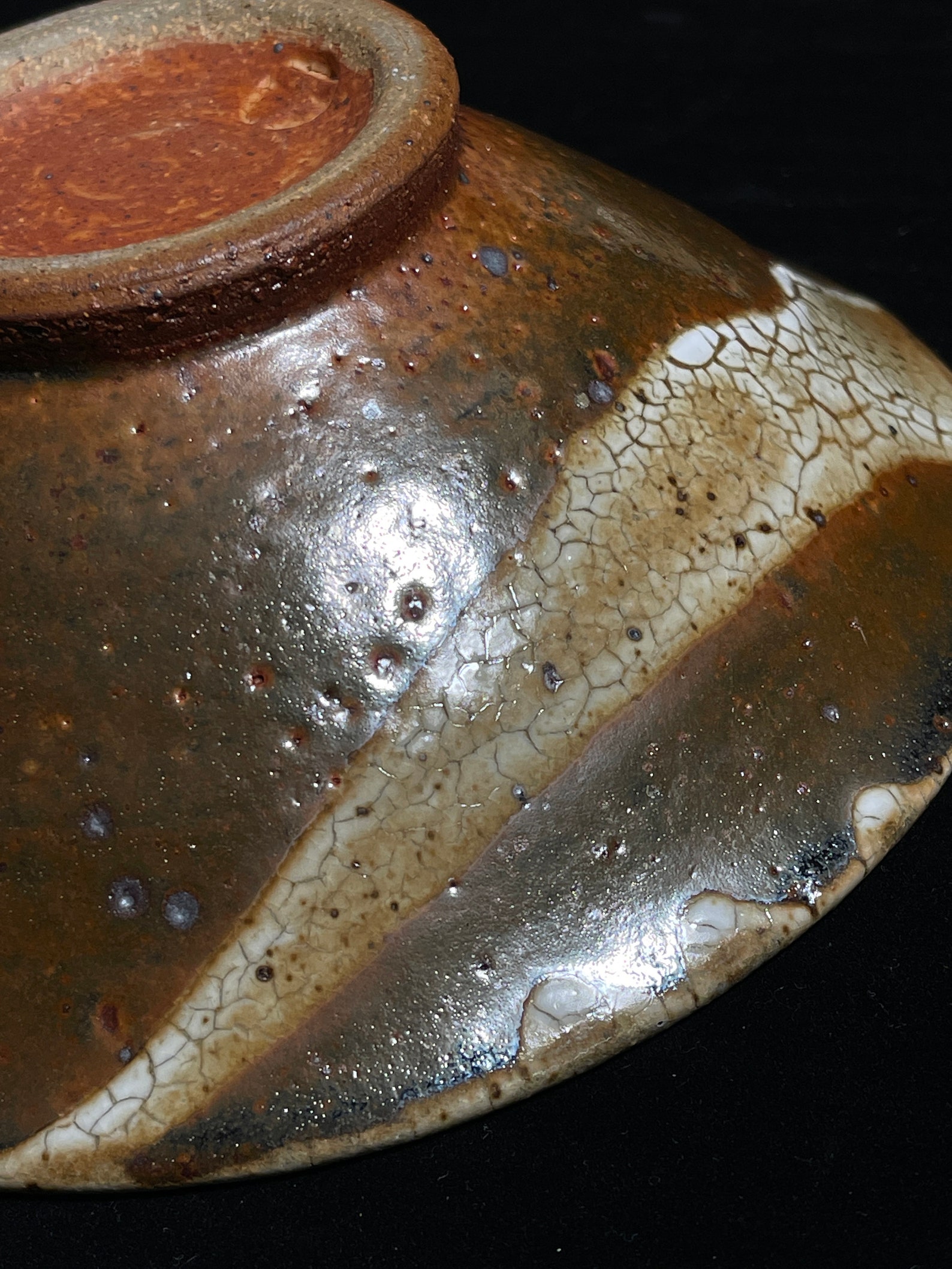 Tectonic Shino Ash Cone 10 Stoneware Bowl - Etsy