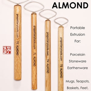 Pottery Handle Tool: Almond 7m - Etsy