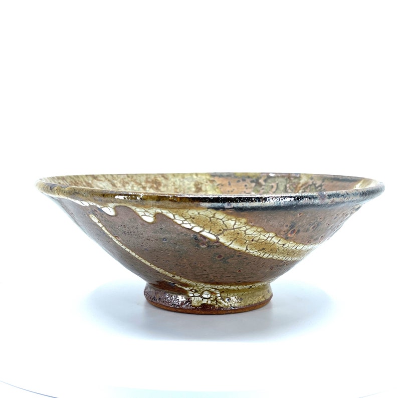 Tectonic Shino Ash Cone 10 Stoneware Bowl - Etsy
