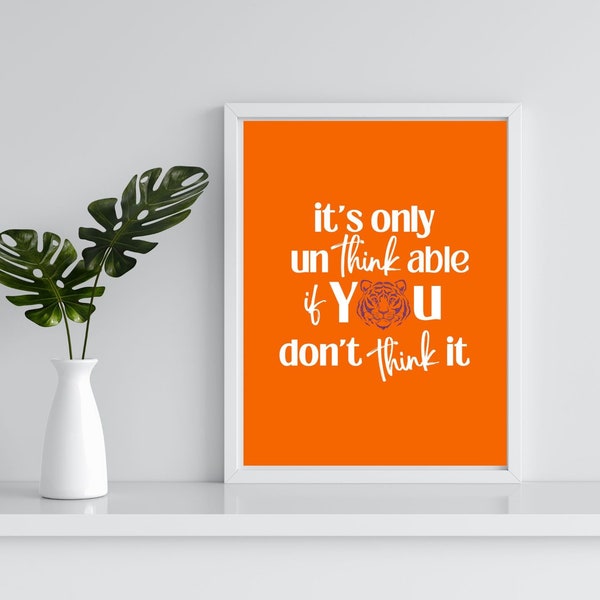 Clemson Sign - Etsy