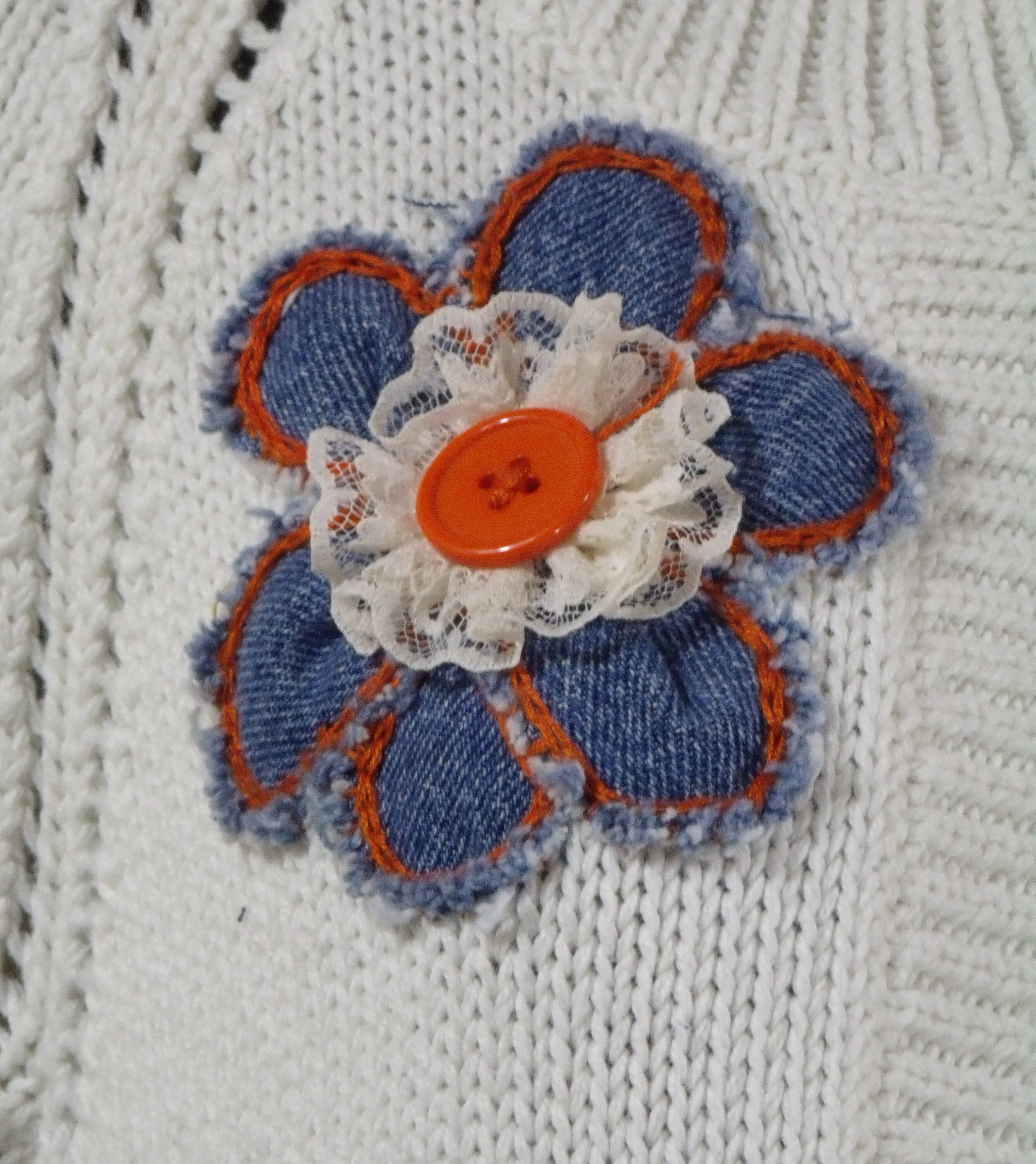 Upcycled Shrug With Denim Shirt Duster Size Medium - Etsy