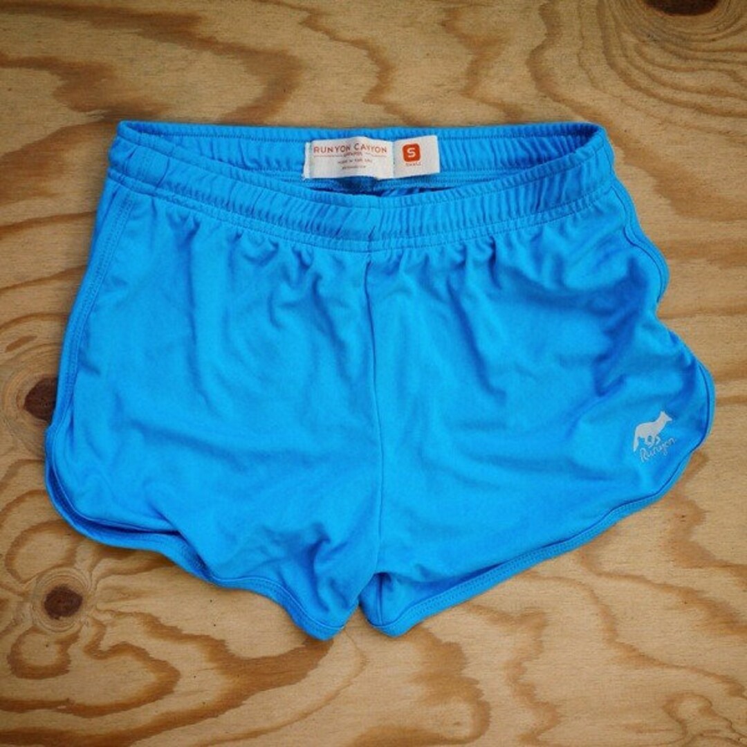 Runyon Women's Amazing Blue Training Shorts | Made in USA - Etsy UK