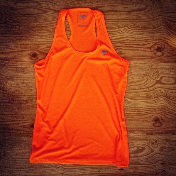 Neon Orange Tank - Etsy